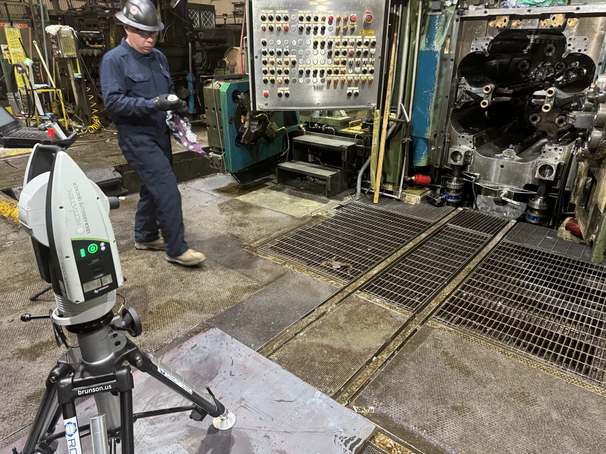 Laser Alignments & Inspections - Sendzimir