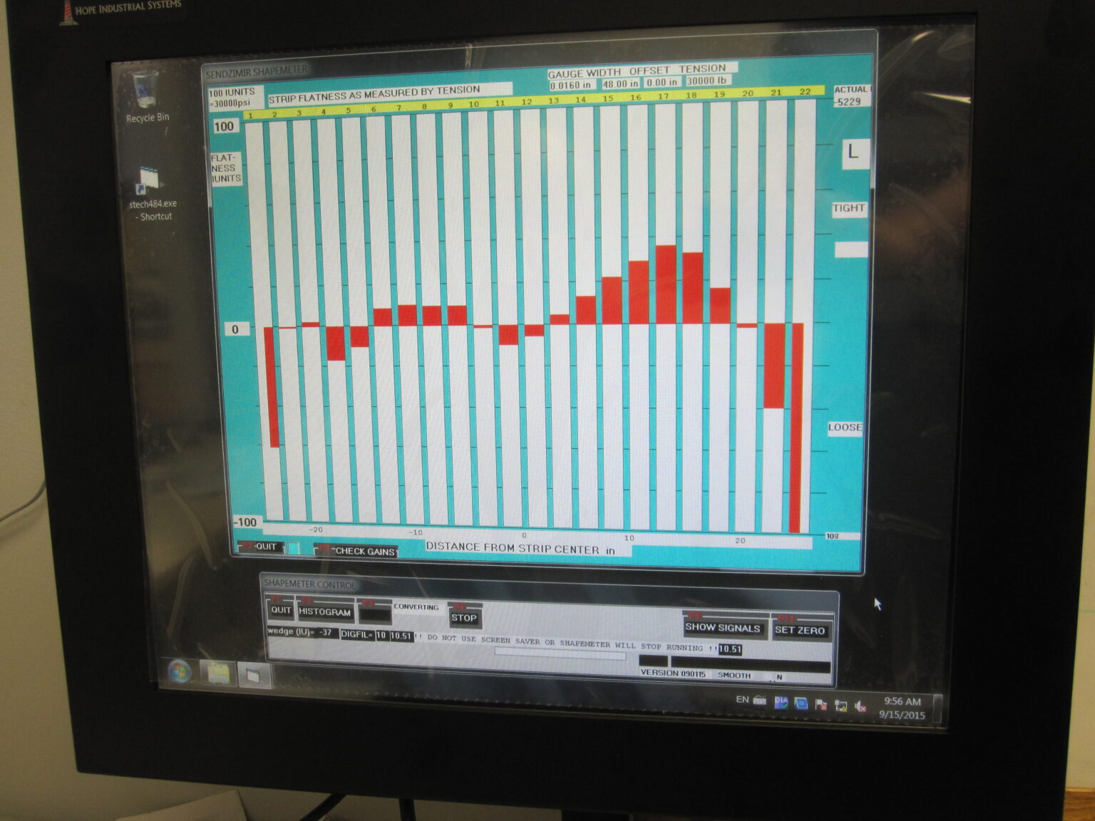 Shapemeter - Sendzimir